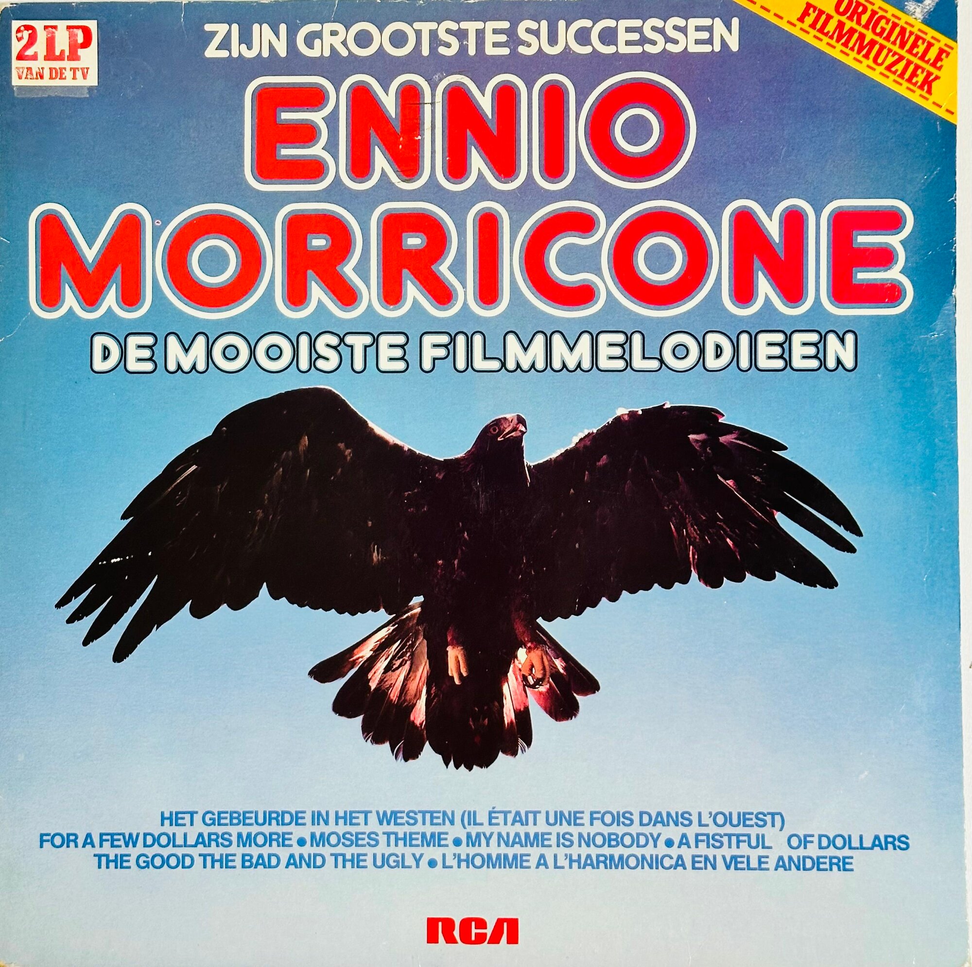 Ennio Morricone "Zijn Grootste Successen", винил 2LP12" 1980 Netherlands