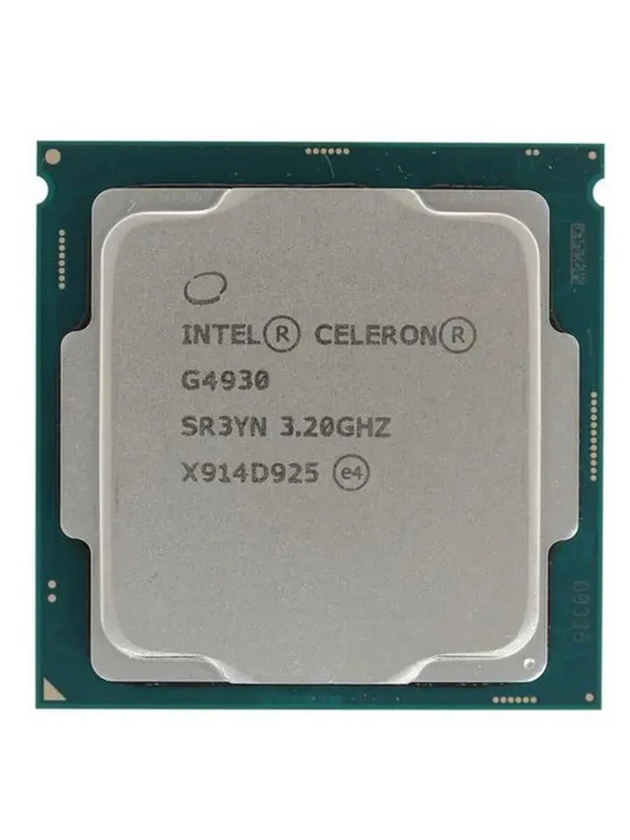 Процессор Celeron G4930 CM8068403378114 OEM - LGA 1151v2, 2 x 3,2 ГГц