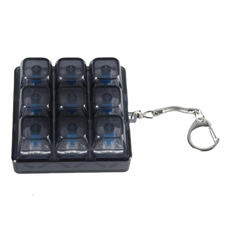 Тестер клавишных переключателей с прозрачными кейкапами XDA