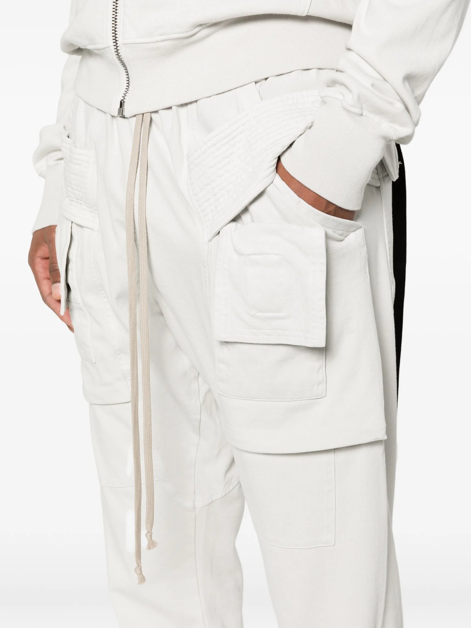 Брюки классические Rick Owens, размер XL, белый, — фото 1