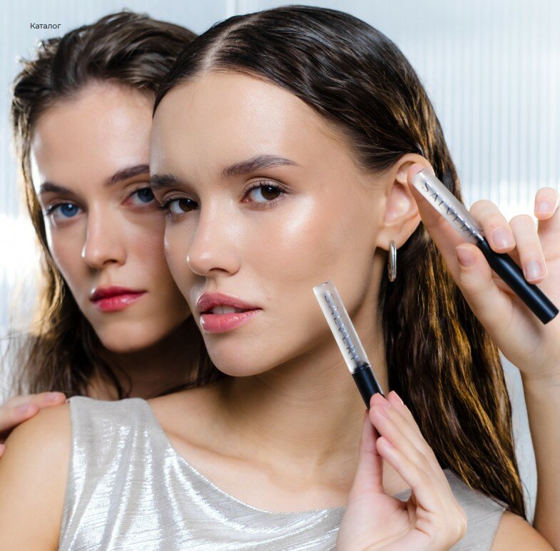 Гель для бровей SALVERI Brow Gel с экстрактом розмарина, ламинарии и протеинами 5мл