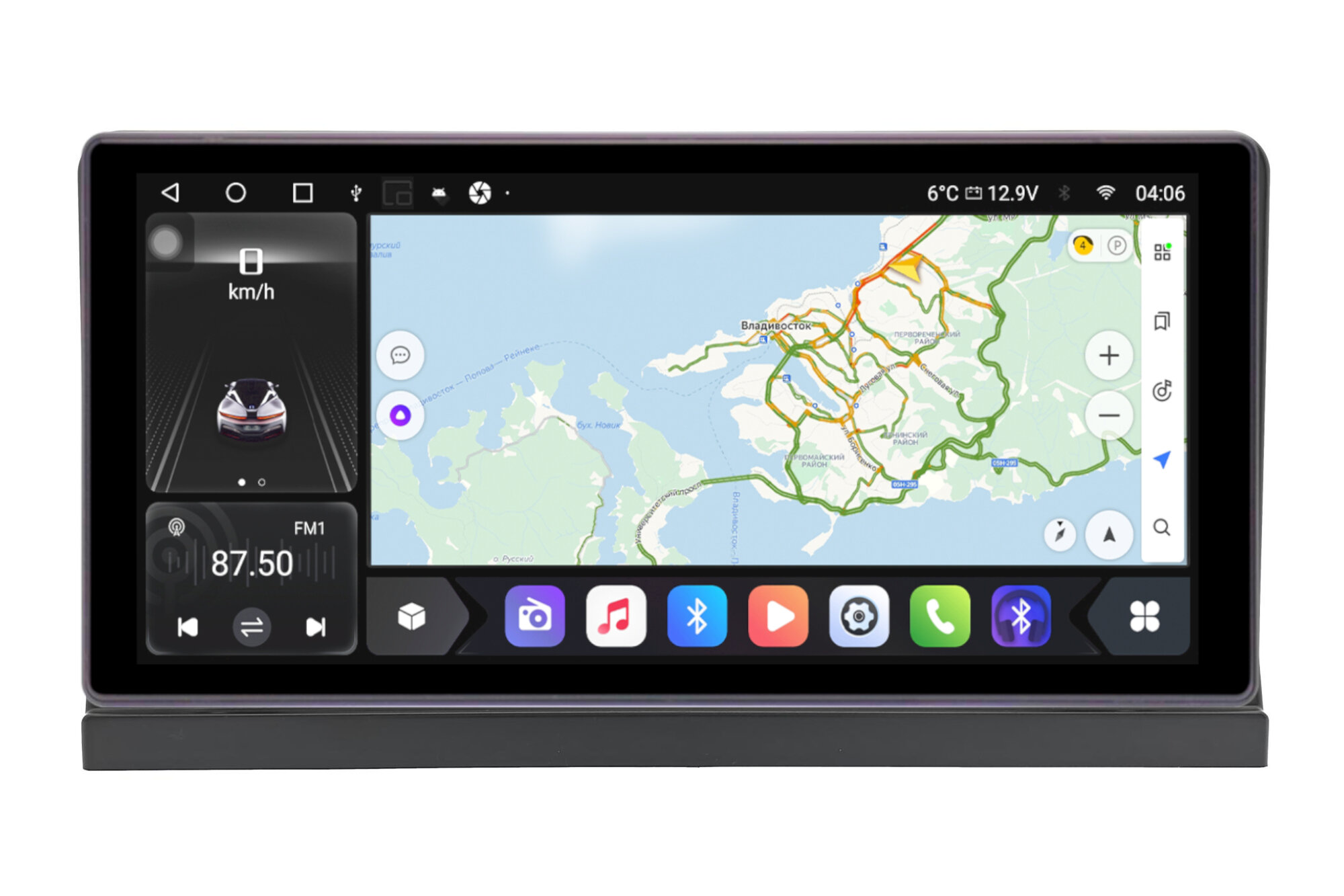 Магнитола Toyota Raize, Daihatsu Rocky 2019+ / 10,33 дюймов, 6/128GB, 8 ядер, DSP, 4G, Android 10 / Wide Media