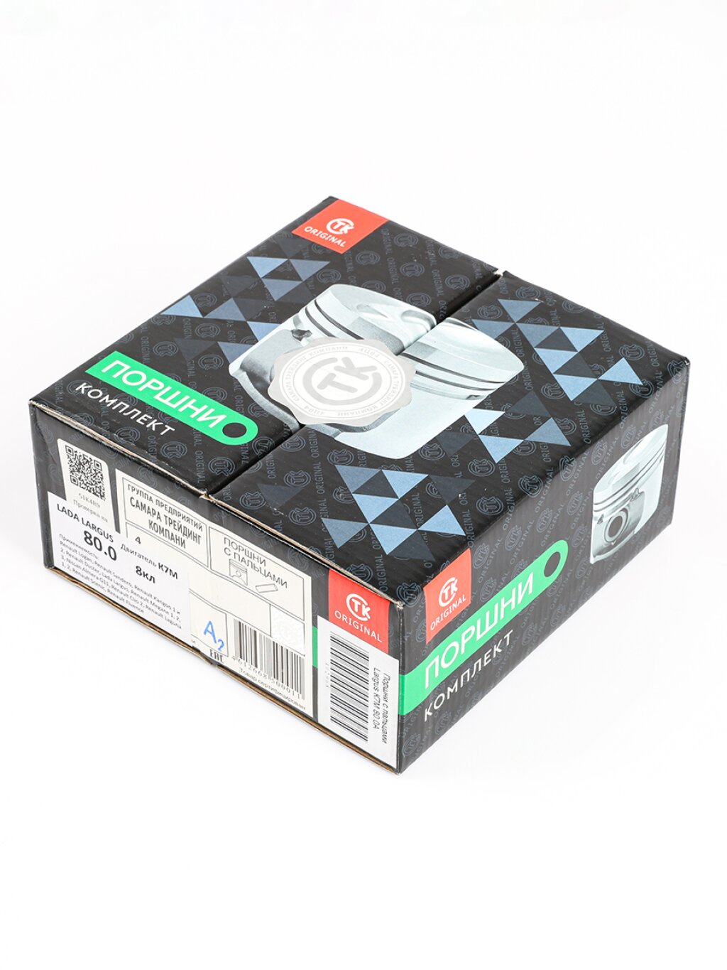 Поршни для а/м Lada Largus, Renault Logan(80,0-А) STC с пальцами дв. К7М (8 клап.)