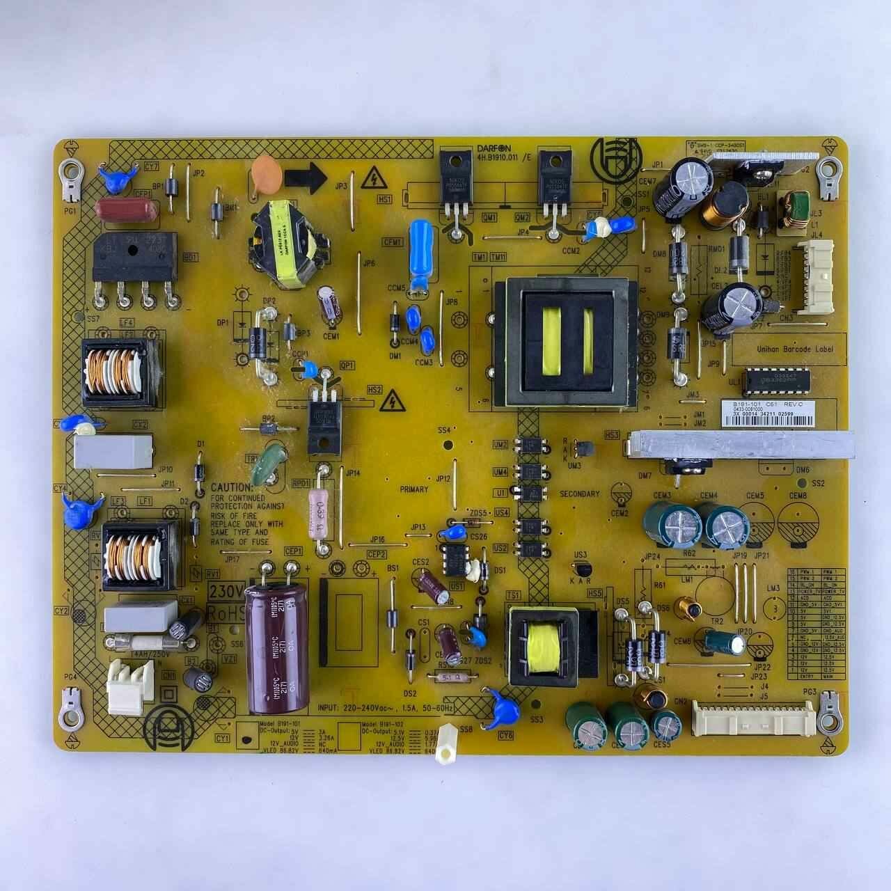 Блок питания PSU: 4H. B1910.011 B191-101 для телевизора TOSHIBA 32L2353