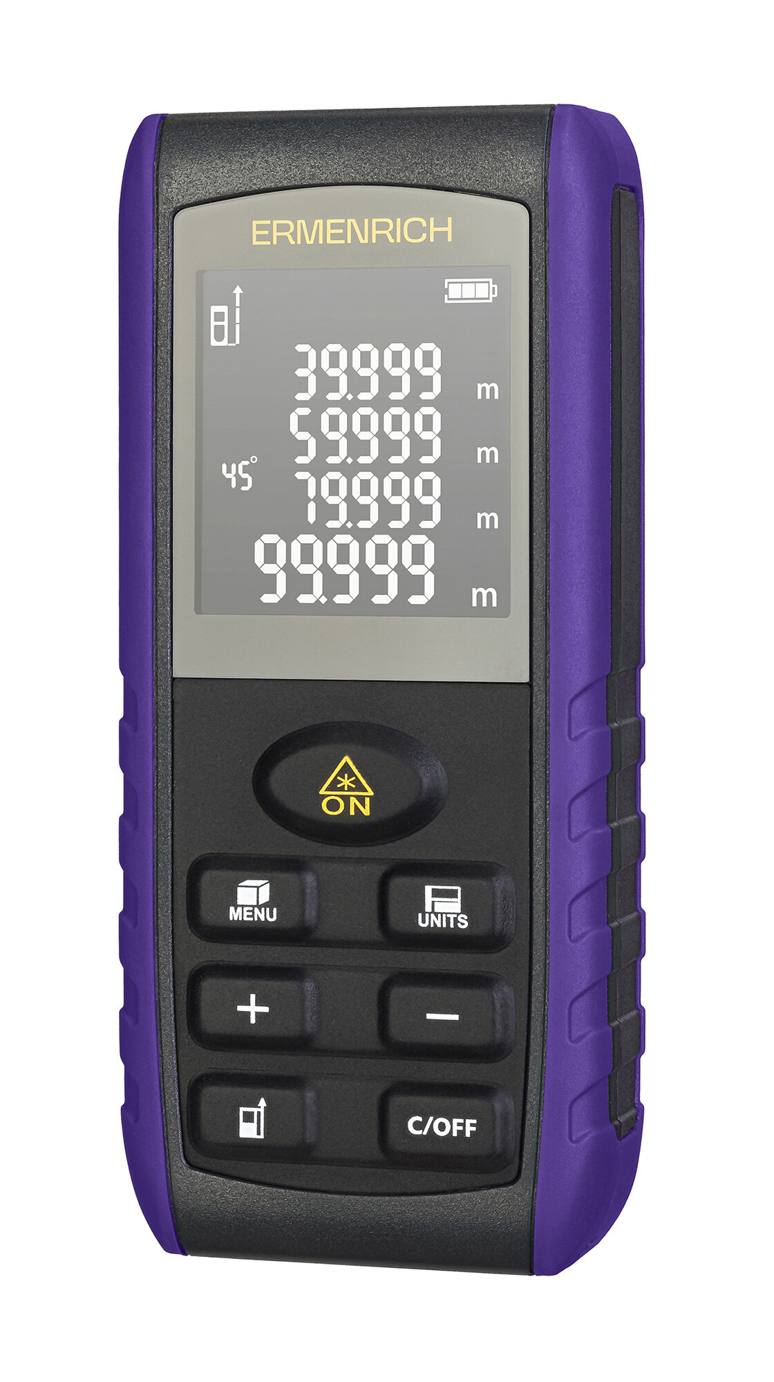 Лазерная рулетка Ermenrich Reel PRO GE40 Фиолетовый