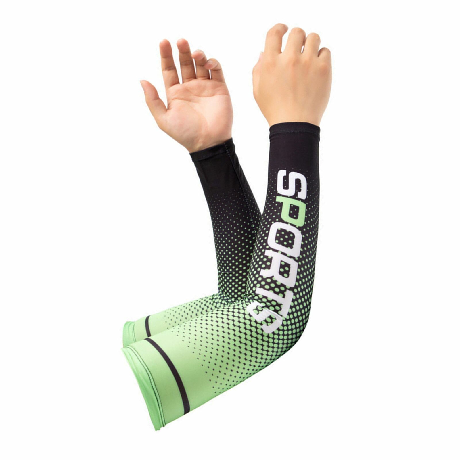 Компрессионные рукава из ледяного шелка для баскетбола и велоспорта