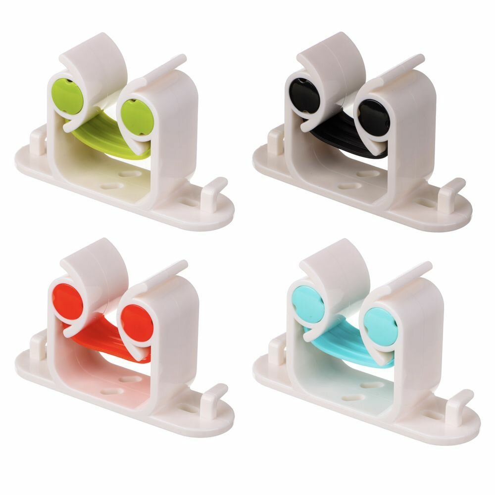 VETTA Фиксатор универсальный, VETTA, с креплением к стене, 10,7x6,2x3см, ABS, ПУ, 4 цвета