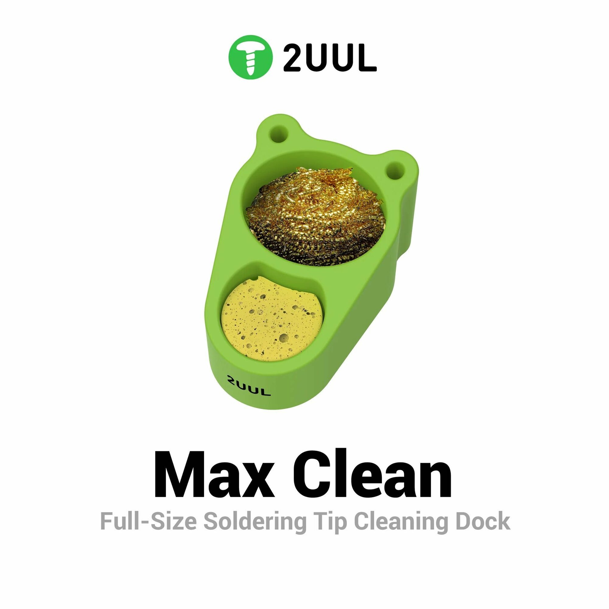 Губка для очистки жал в подставке 2UUL Max Clean FD30