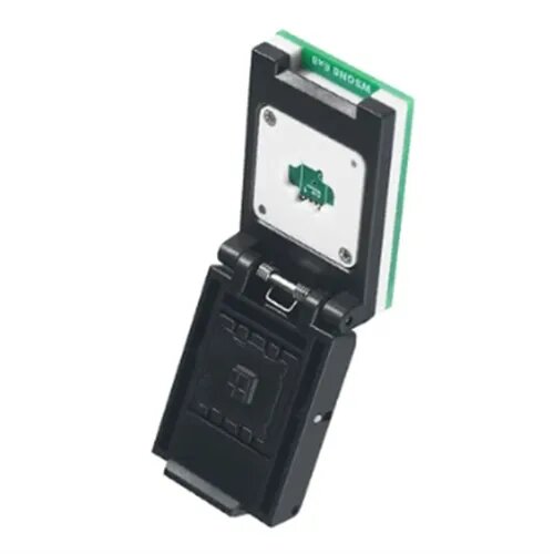 QFN8 WSON8 DFN8 5x6/6x8 Универсальный адаптер для гнезда микросхемы для SPI NAND NOR Flash MLF8 MLP8 SON8 с высококачественным пружинным зондом (B)