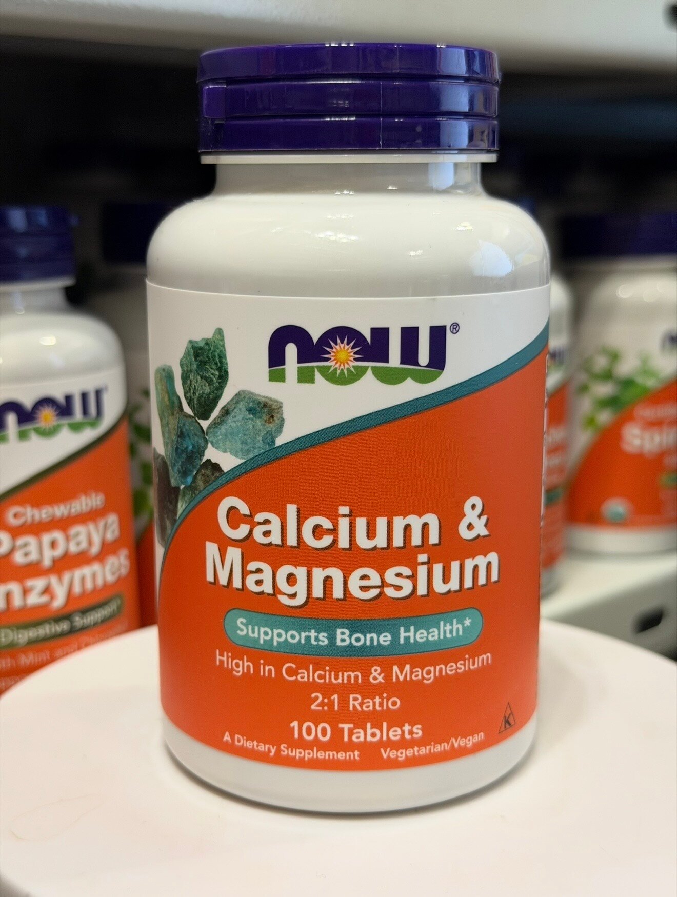 NOW Calcium & Magnesium 2:1 кальций и магний для костей, мышц и нервной системы, 100 таблеток