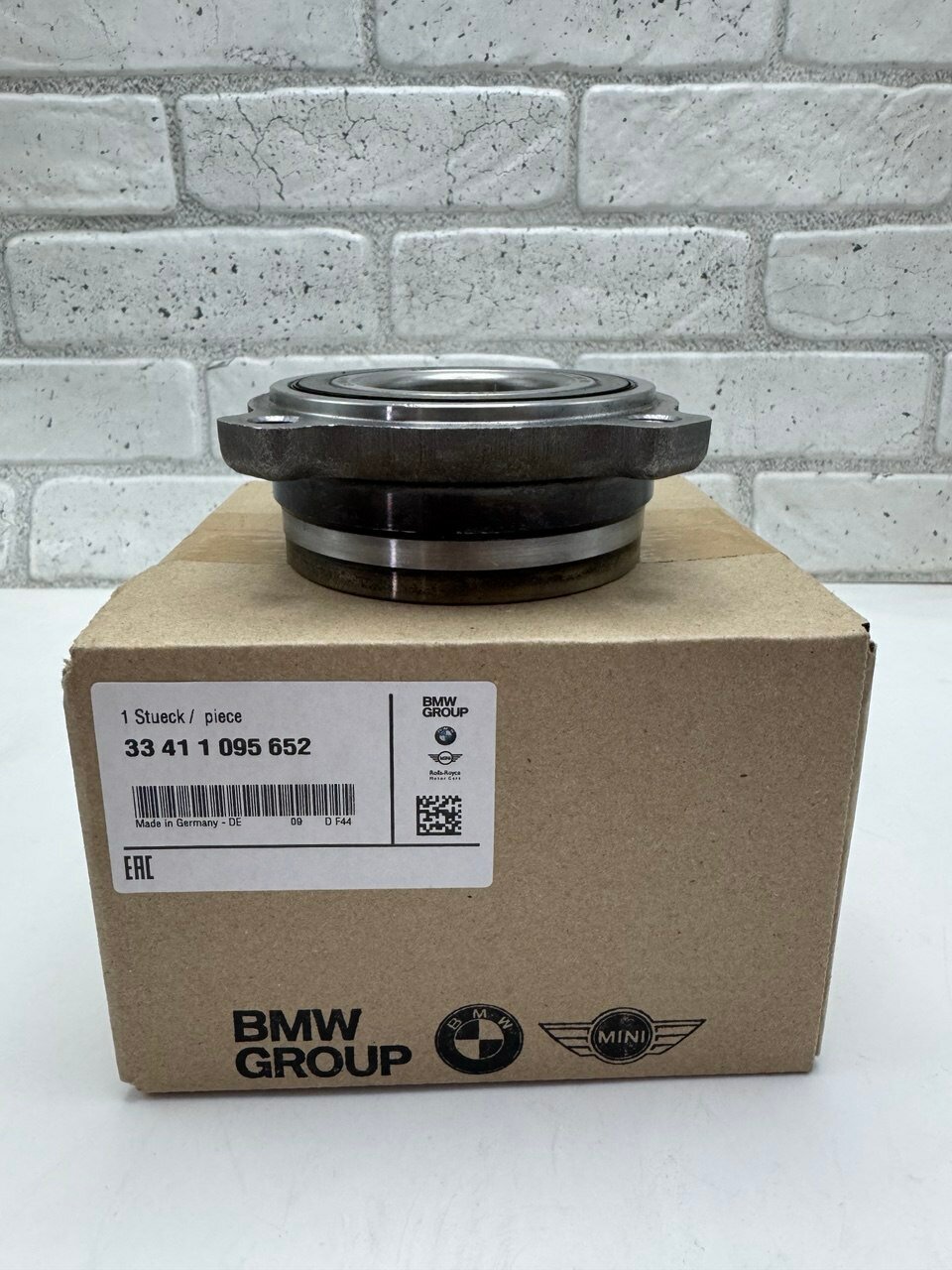 33411095652 Оригинальный подшипник ступицы BMW