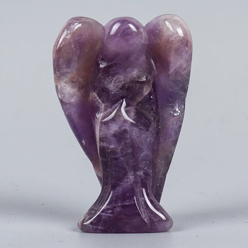 Фигурка Ангела из Нефрита amethyst