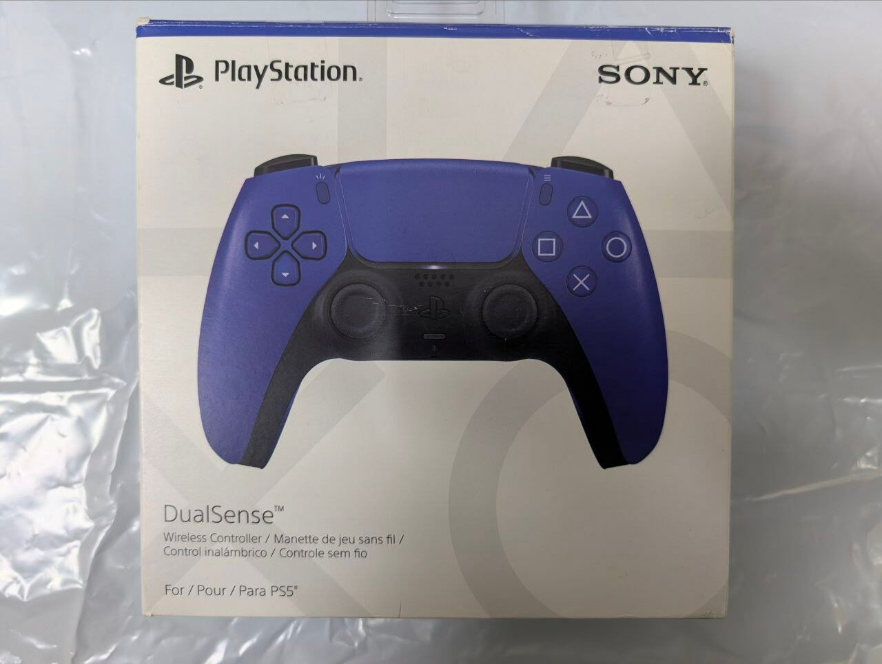 Беспроводной контроллер DualSense для Sony PlayStation 5, цвет Cobalt Blue (Звёздный синий)