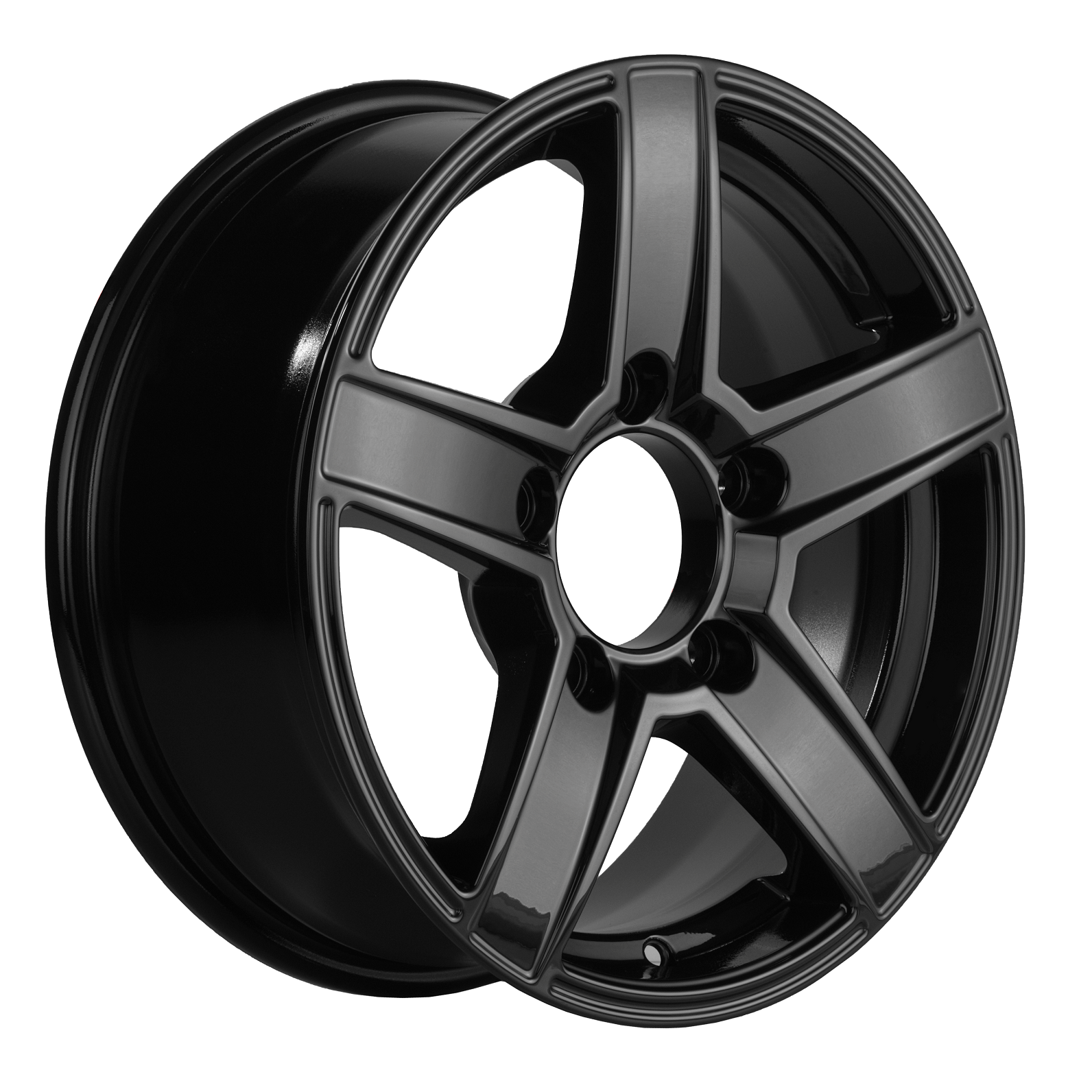Диски автомобильные Khomen Wheels 1614 Lada Niva 4x4 6,5x16 5x139,7 ET40 98,5 Black