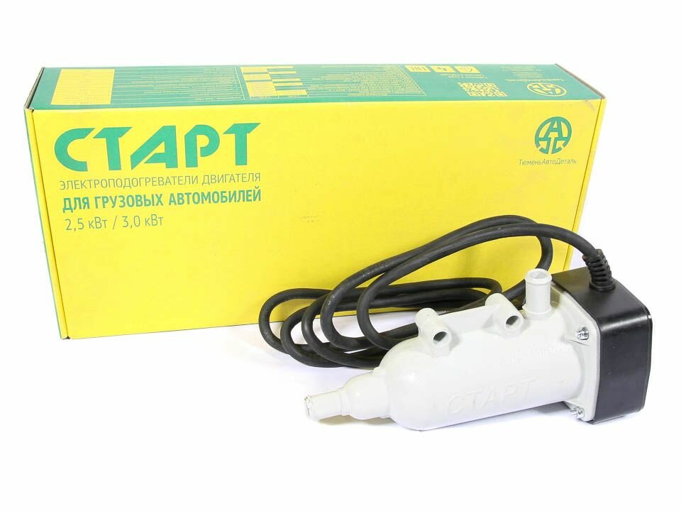 Электроподогреватель двигателя "старт" 3 кВт МАЗ с двигателем ЯМЗ 236,238 с турбонадувом