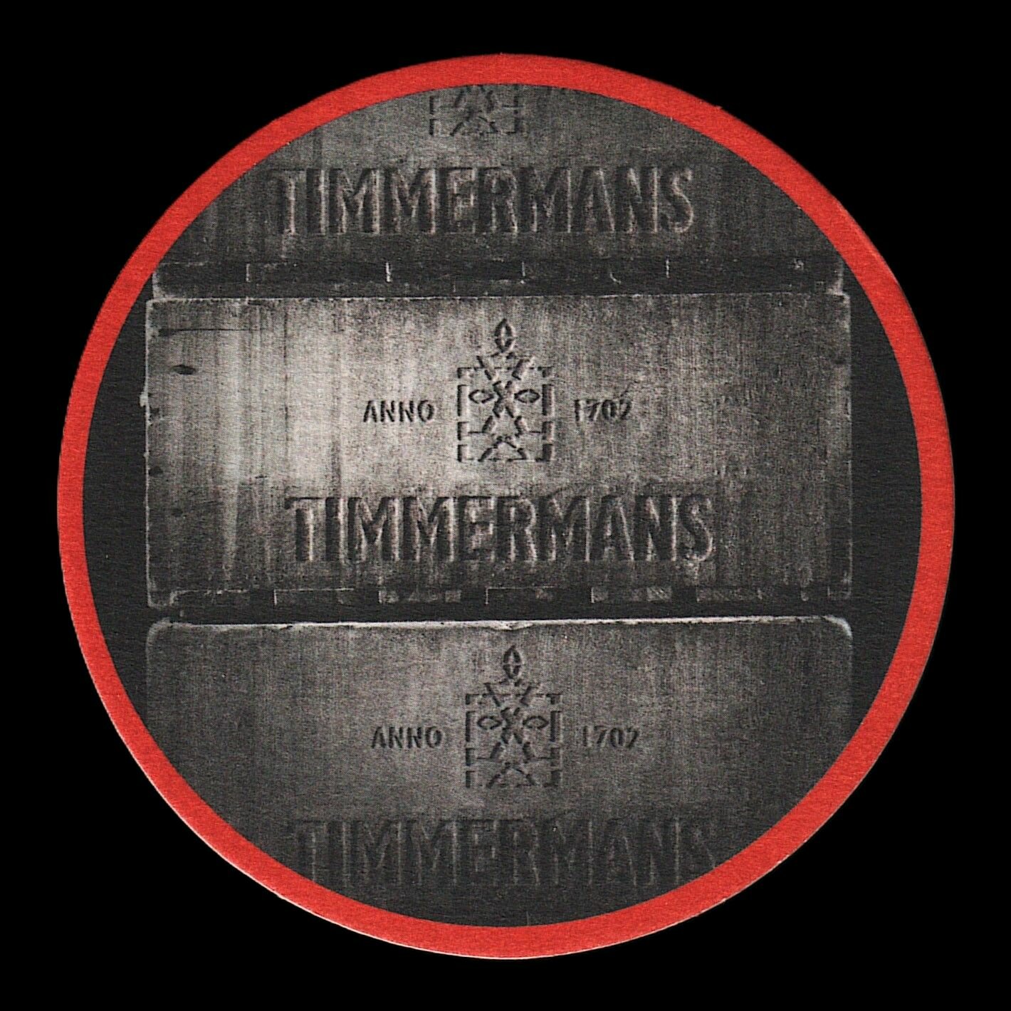 Бирдекель (костер) Бельгия Timmermans Fruit of tradition (подставка под пивной бокал)