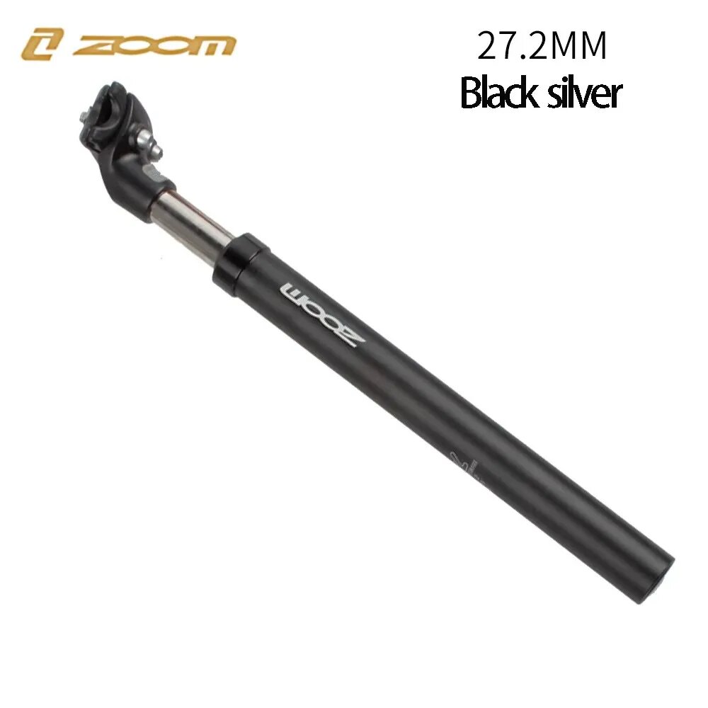 ZOOM SPS-405 Амортизатор подседельного штыря 27.2/31.6 мм Черный Черный, 27.2 Black Silver