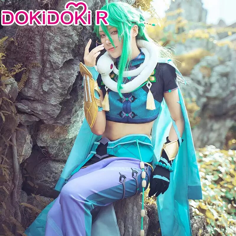 Костюм Байчжу Genshin Impact, мужской, DokiDoki-R