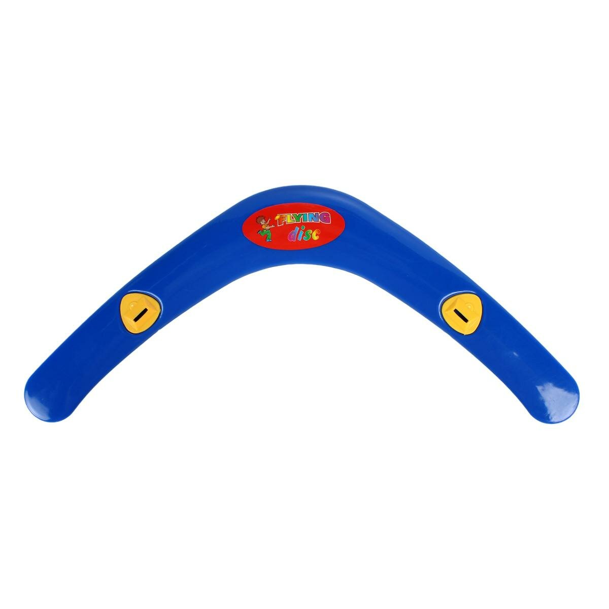 Бумеранг светящийся, 38 см, для активного отдыха, пластиковый, 4 цвета, развивает координацию и ловкость