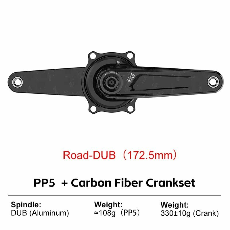 THINKRIDER PP5 карбоновые шатуны Road-DUB 172.5MM
