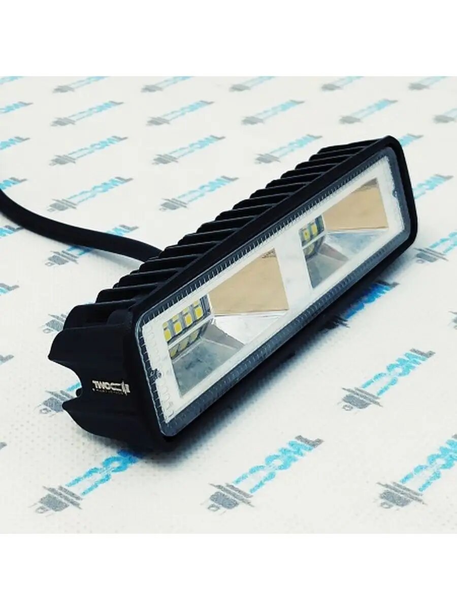 Фары светодиодные LED лайт бар ПТФ, ДХО, ФСО 48W 1 шт