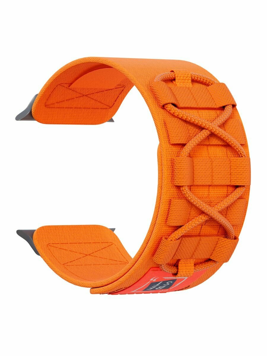 Нейлоновый ремешок Caweon Mizar для Apple Watch 44/45/46/49 мм DSN-35-42-OR Orange