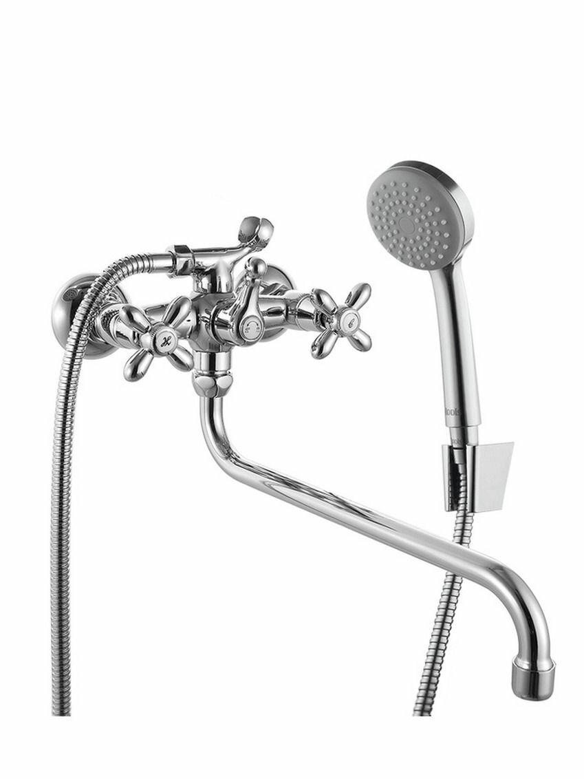 Смеситель для ванны IDDIS Jeals JE2SBL0i10 с длинным изливом