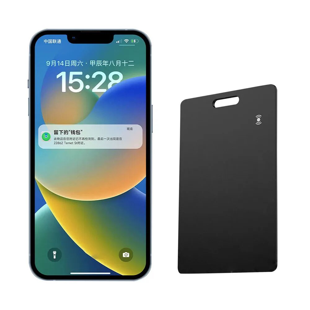 Умная карта F2 с NFC, черная, водонепроницаемая, с беспроводной зарядкой