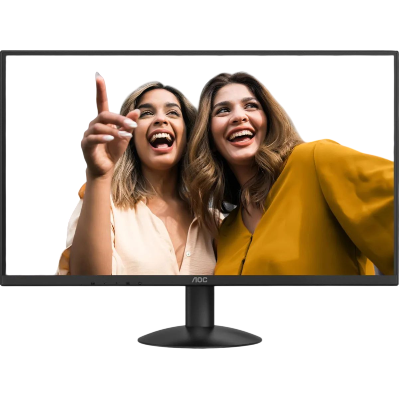 Монитор AOC 24B30H3 23.8', 1920x1080, IPS, 120hz, 20M:1, 300cd, 4ms, VGA, HDMI 1.4, VESA, 3Y, Black