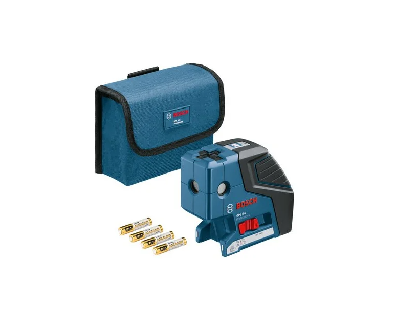 Лазерный нивелир Bosch GPL 5C Professional 0601066300, профессиональный, 5 лучей, красный