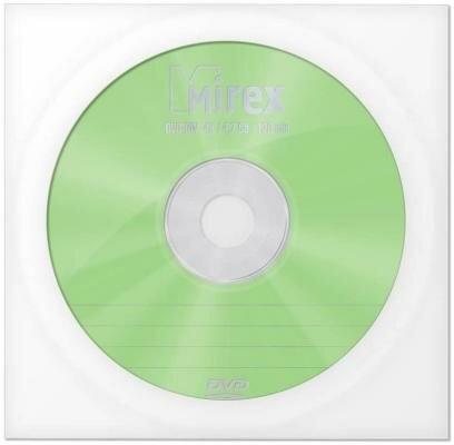 Диск DVD-RW Mirex 4.7 Gb, 4x, Cake Box (50), (50/300)