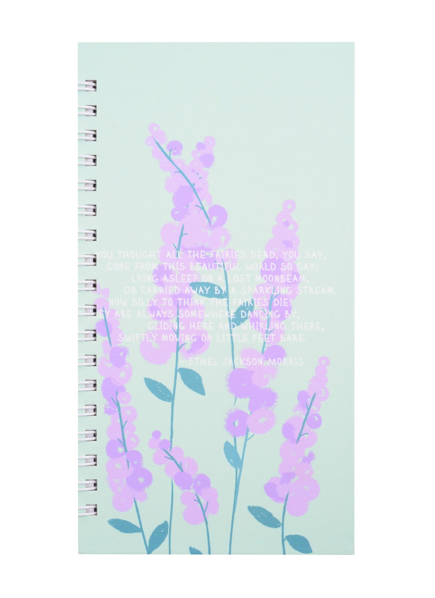 Записная книжка 94*174 100л кл. "Pastel", мятный, тв. переплет, спираль