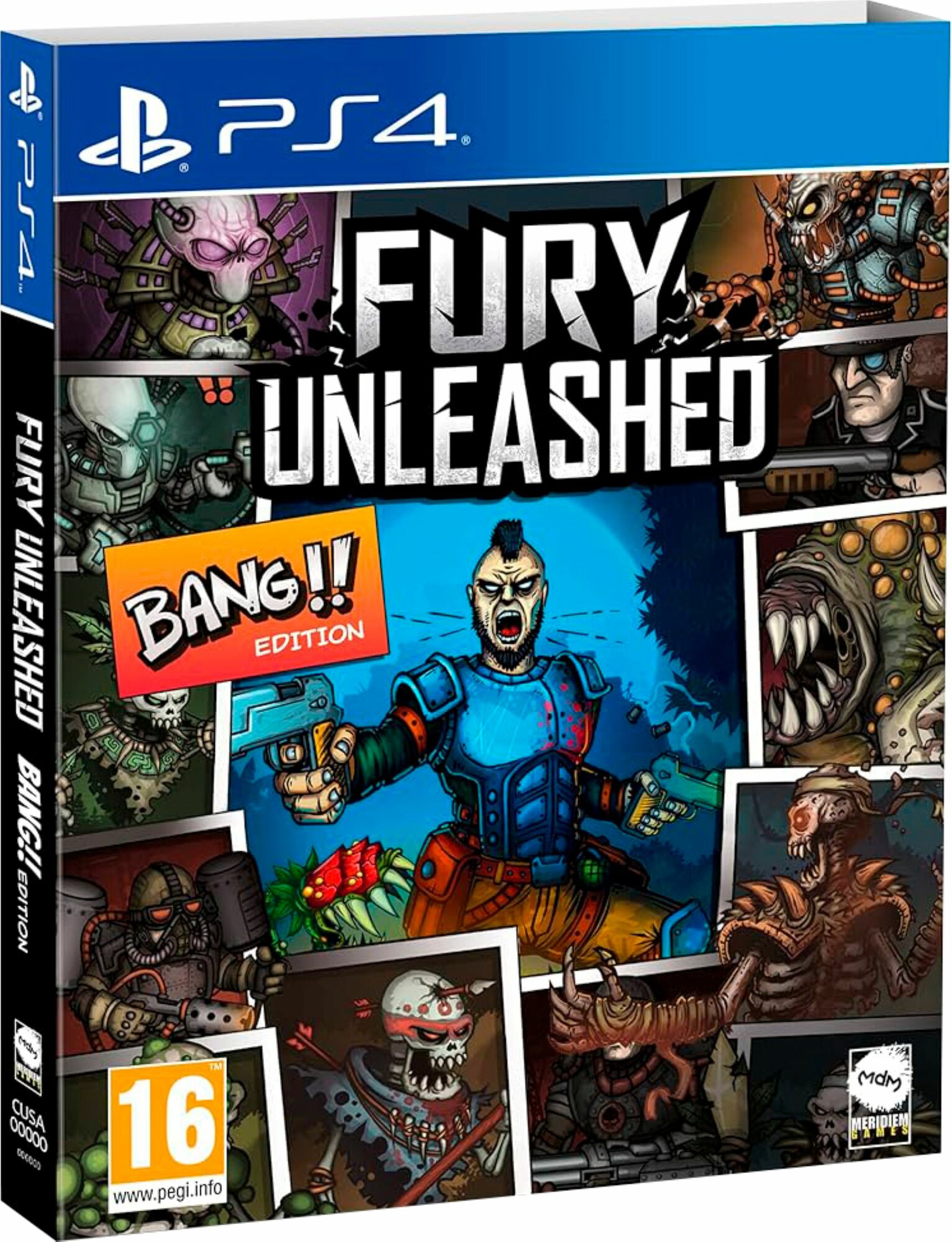 Fury Unleashed Bang! Edition (русские субтитры) (Игра на диске) (PS4)
