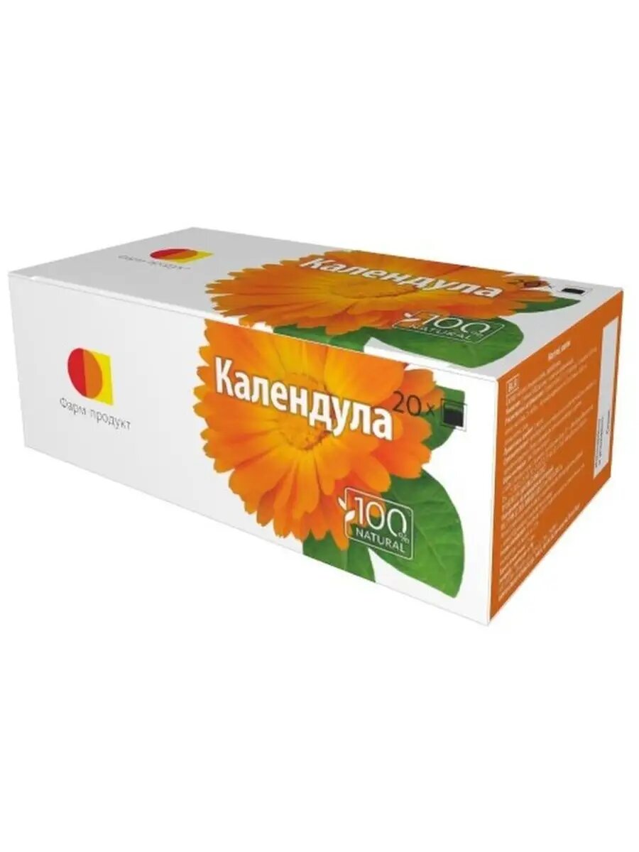 Календула цветки фарм-продукт 1,5 20 шт.