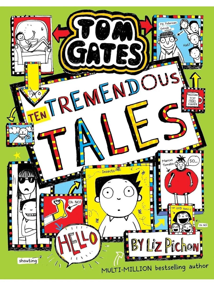 Tom Gates 18 Ten Tremendous Tales | литература на иностранных языках