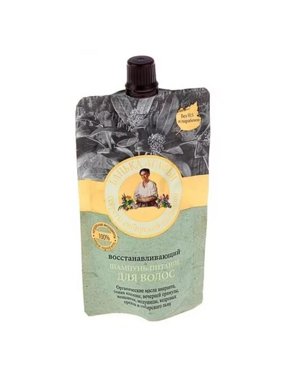 Шампунь Банька Агафьи восстанавливающий для волос 100 мл