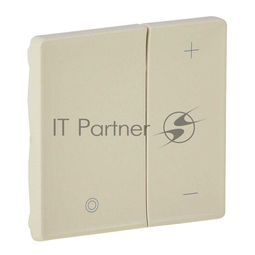 Лицевая панель для кнопочного светорегулятора Valena LIFE Legrand, слоновая кость (бежевый) 754891