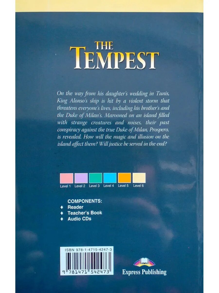Classic Readers 6 The Tempest Reader with Digibook | Express Publishing — фото 1