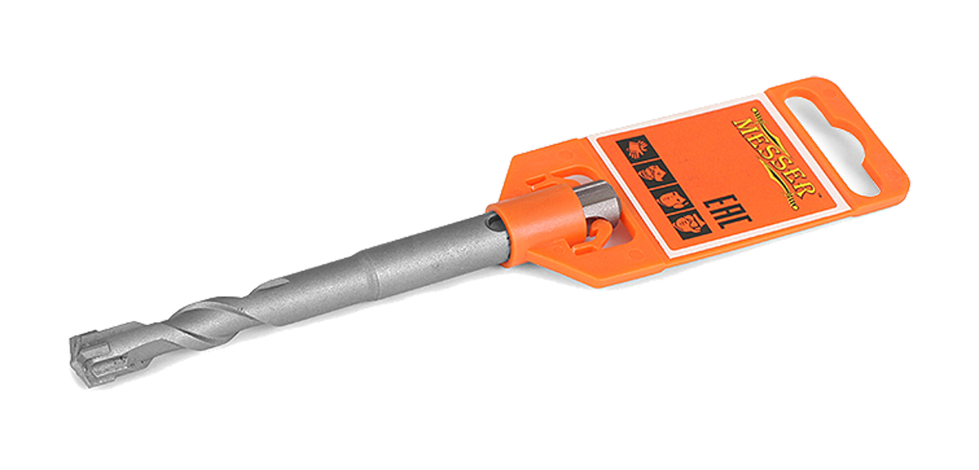 MESSER Бур по бетону 25,0x210 с хвостовиком SDS-Plus, тип "+" BX-25-210
