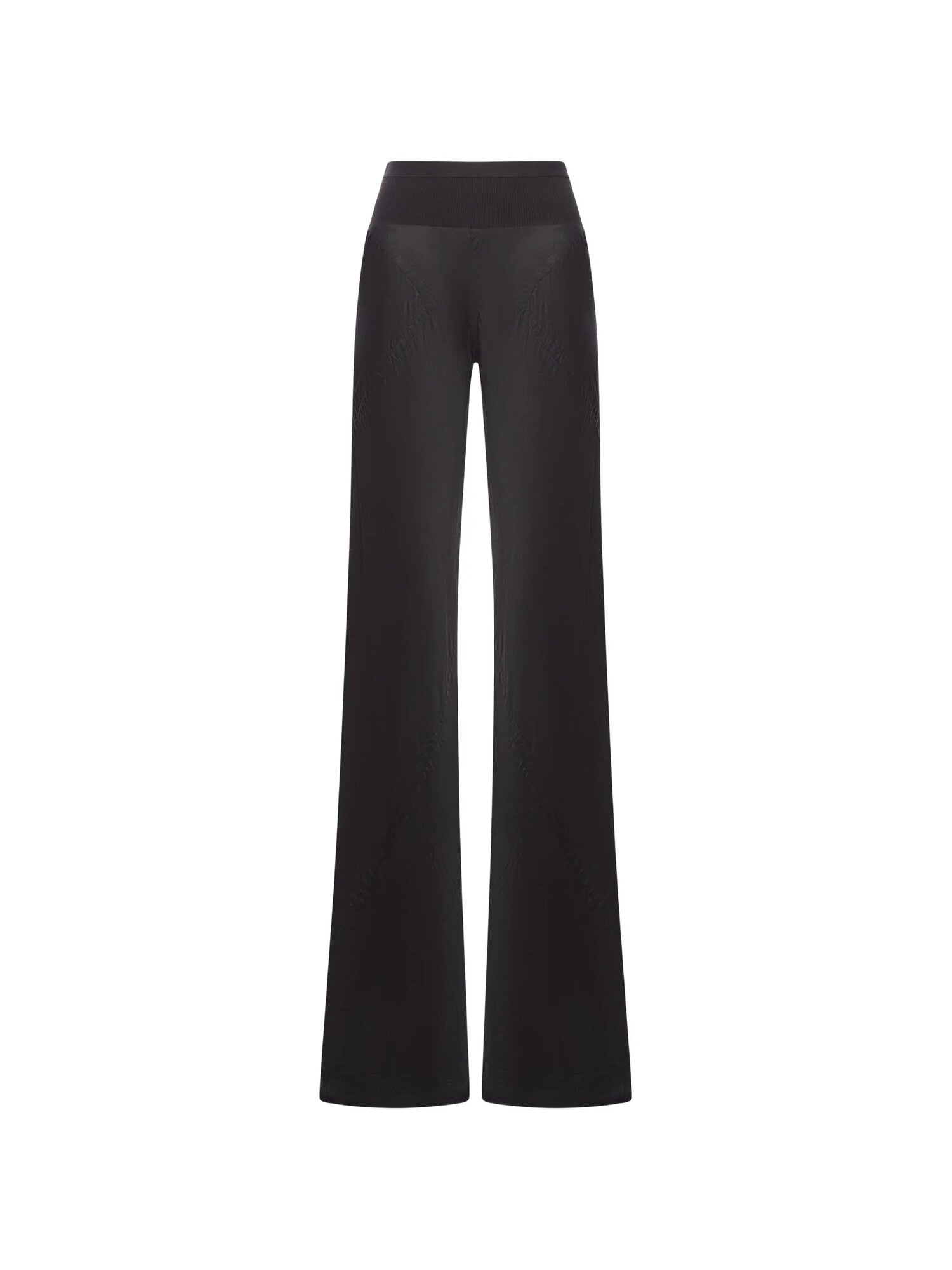 Брюки Bias ribbed waistband trousers