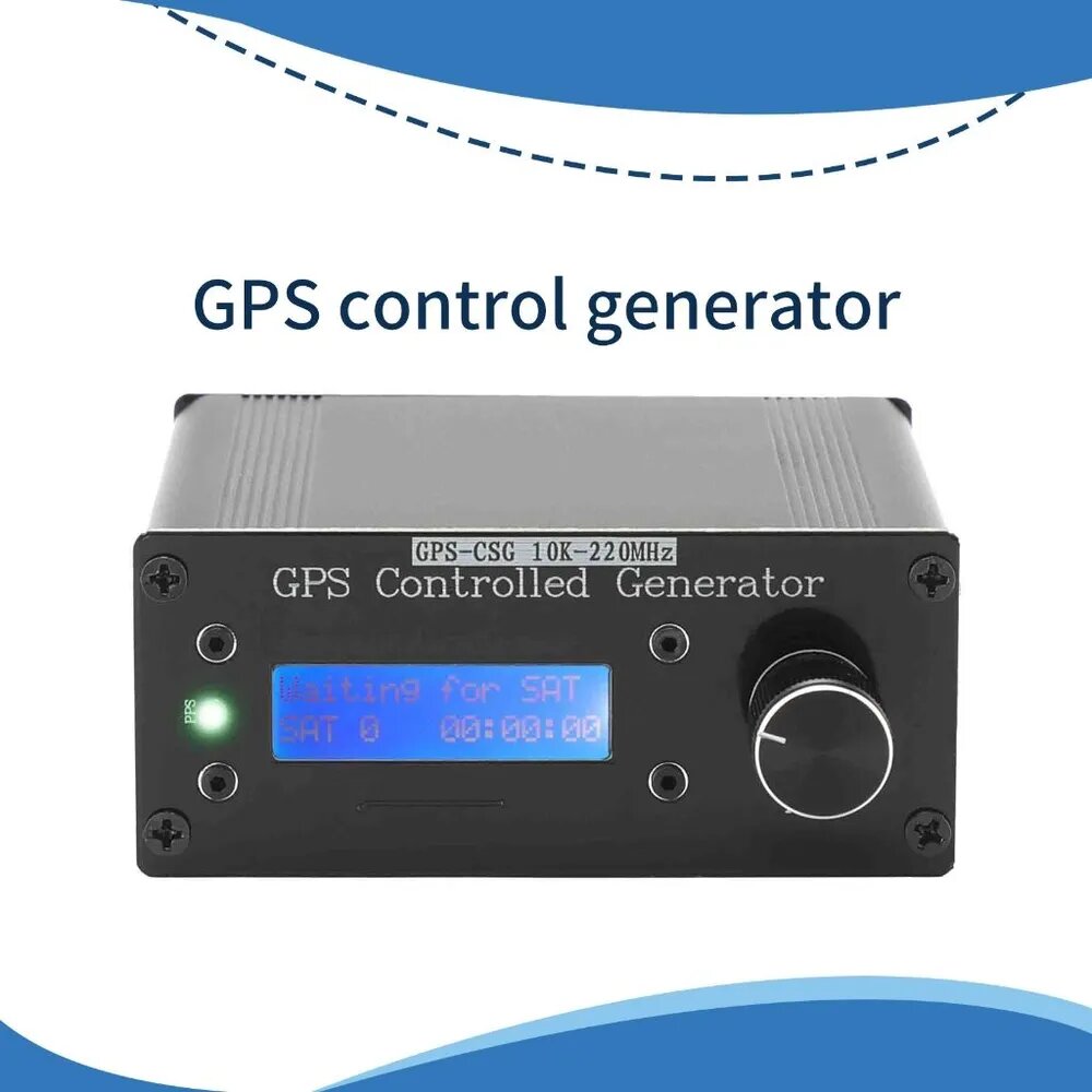 Зональный коммуникатор GPS-CSG 10K-220MHz для точной частотной калибровки и генерации, Разноцветный — фото 1