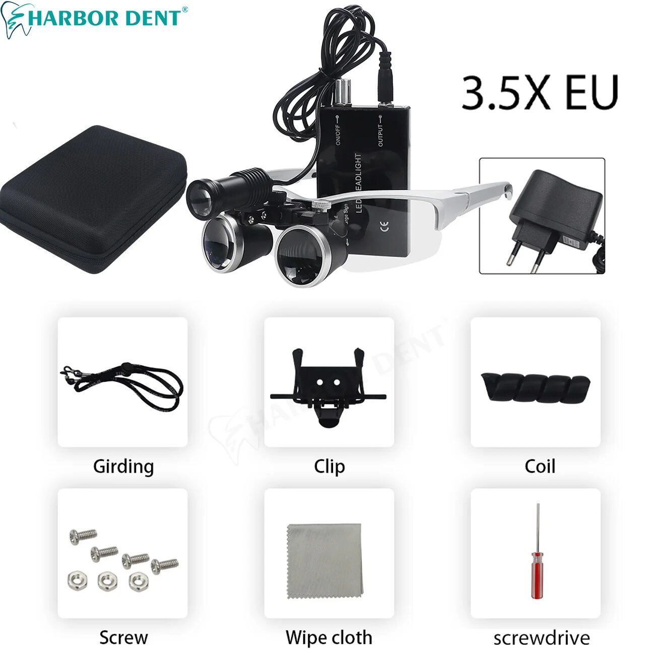 Стоматологические бинокли Harbor Dent 3.5X EU