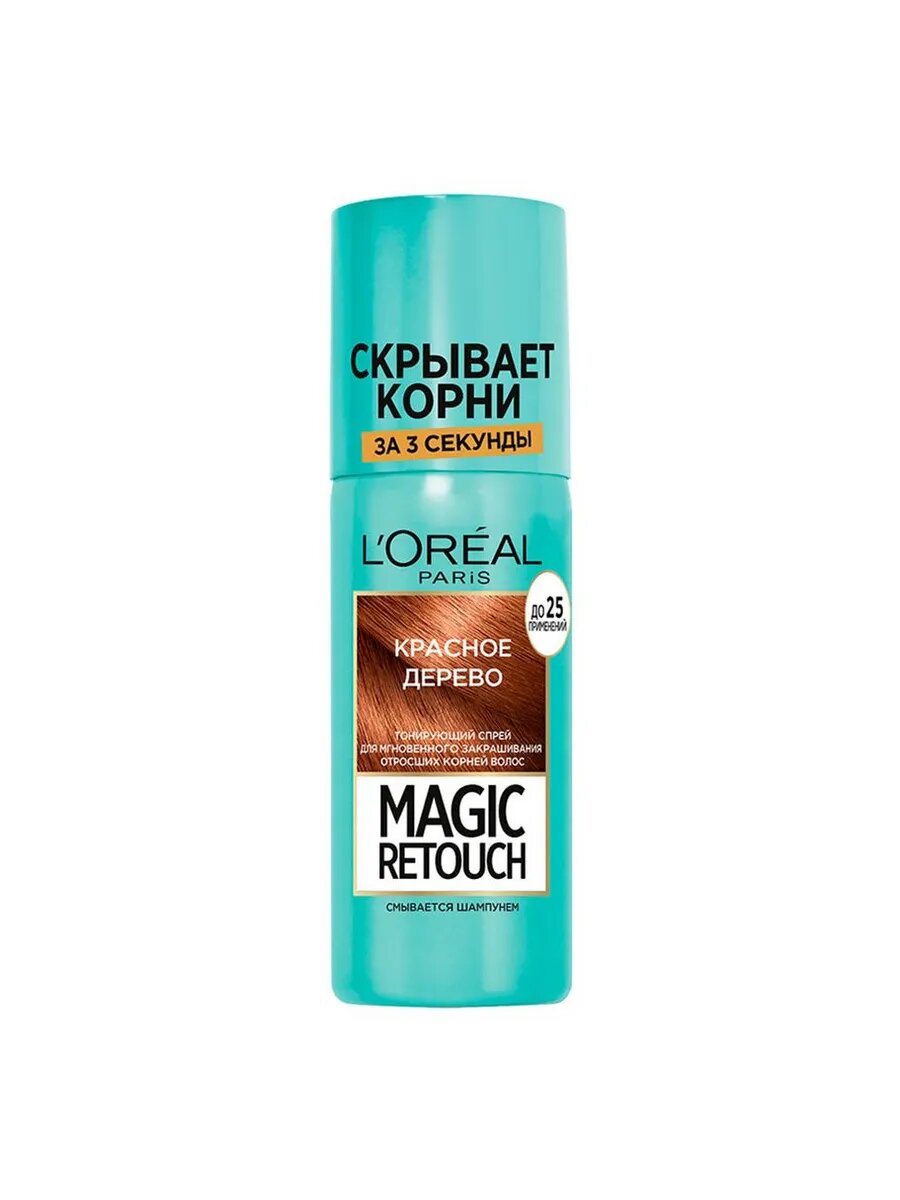 Спрей для волос Paris Magic Retouch тонирующий для м