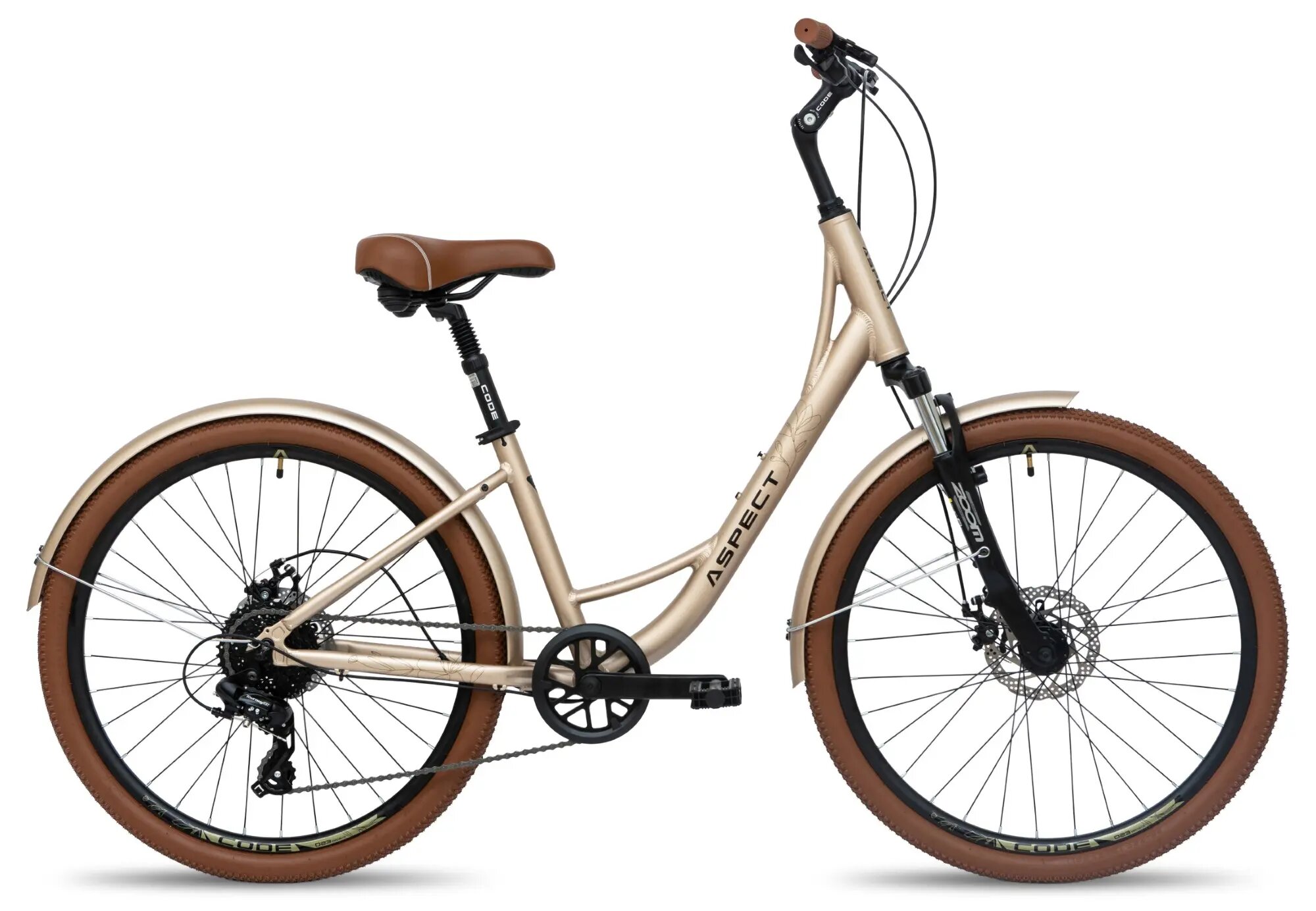 Велосипед Aspect Citylife 2026 (M (18"), Бежевый)