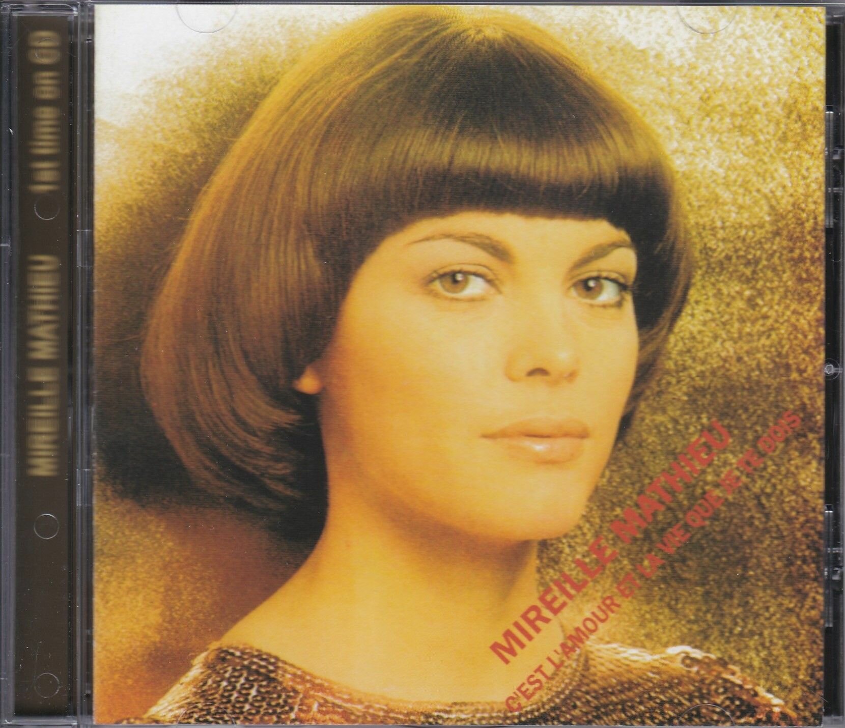 Mireille Mathieu - C'est l'amour et la vie que je te dois, 1973, 4-page, CD-Аудио