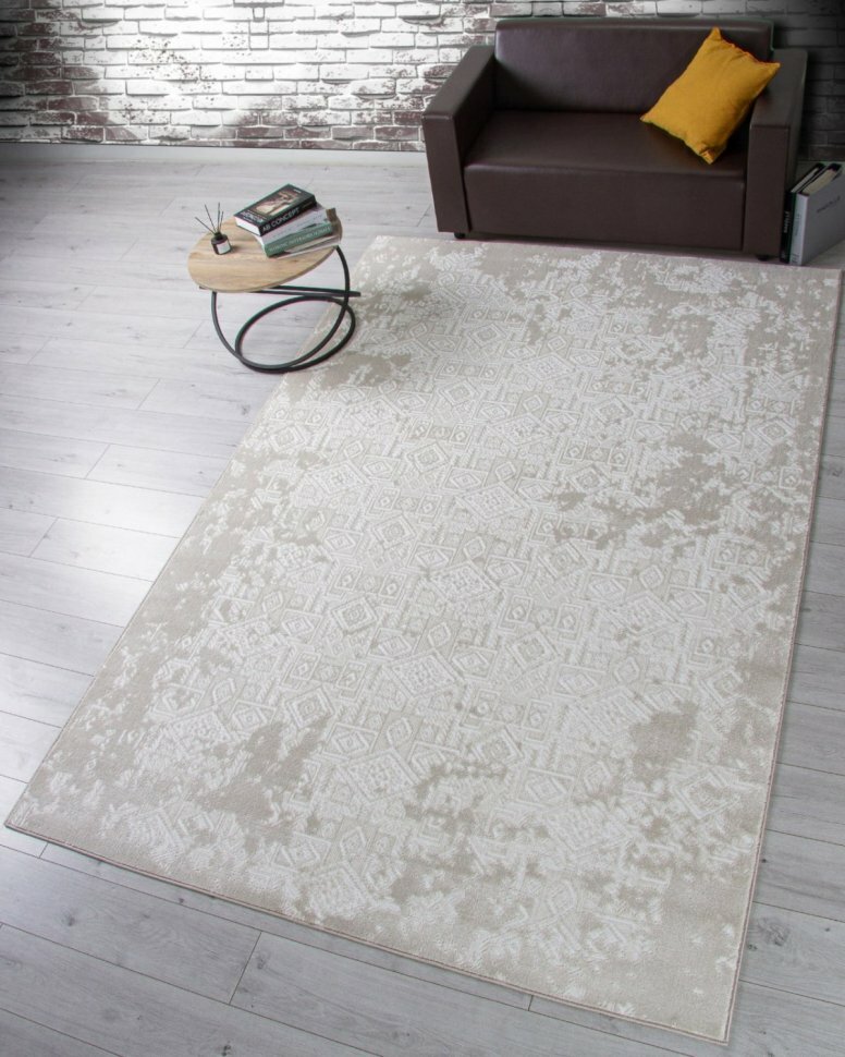 Ковер F583 - CREAM - Прямоугольник - коллекция OSTIN (2.5 х 3.5 м)