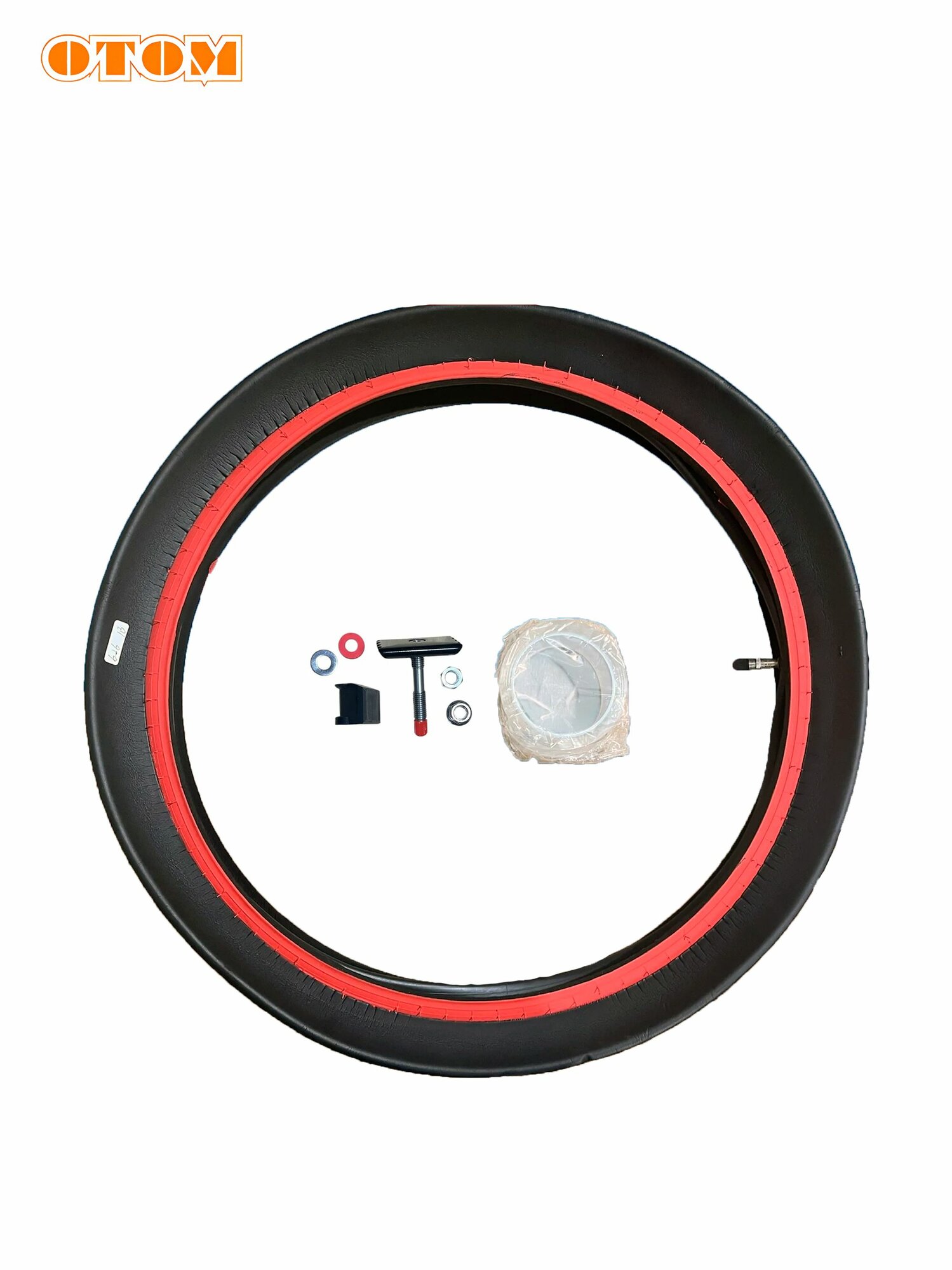 Бескамерная система для мотоциклов Tubliss Тюблесс Dark Star 18' + мусс 18