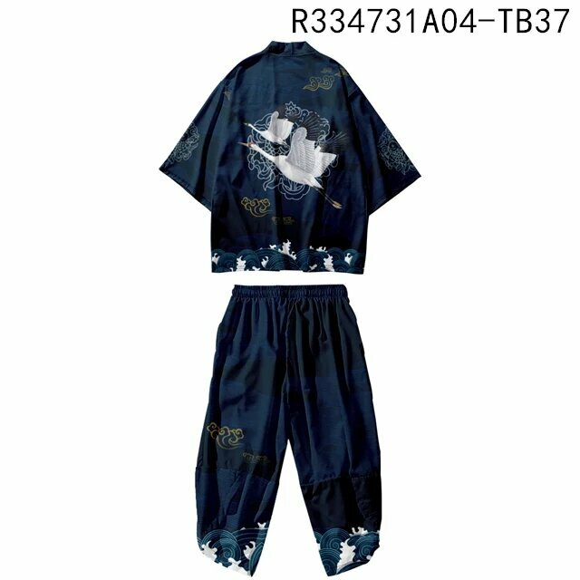 Костюм «Великая волна Канагавы» craftee face, полиэстер, унисекс Темно-синий, L, tz-250