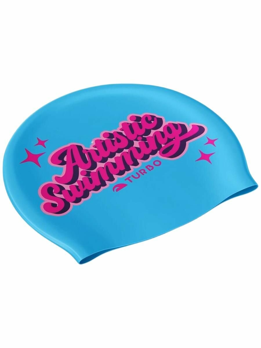 Шапочка Turbo Silicone Cap Artistic Swimming Blue