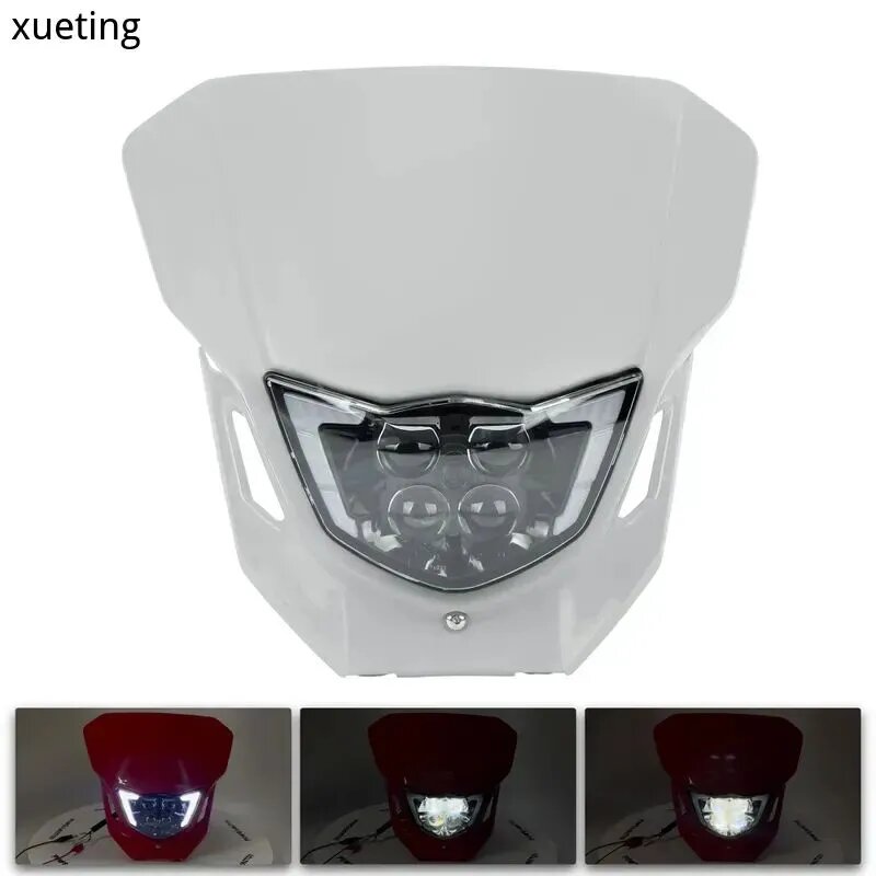 Светодиодные фары для мотоциклов, подходящие для внедорожных мотоциклов for Yamaha BSE Kayo WR YZ 250F 450 TT125 T2 Z4 MX